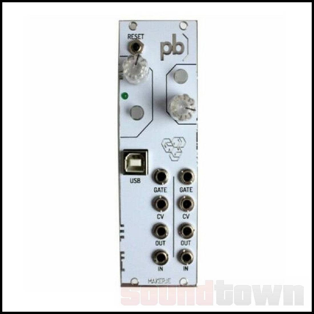 MAKER.IE PATCHBLOCK EURORACK PROGRAMMABLE MULTI-FUNCTIONAL MODULE (WHITE) | Soundtown