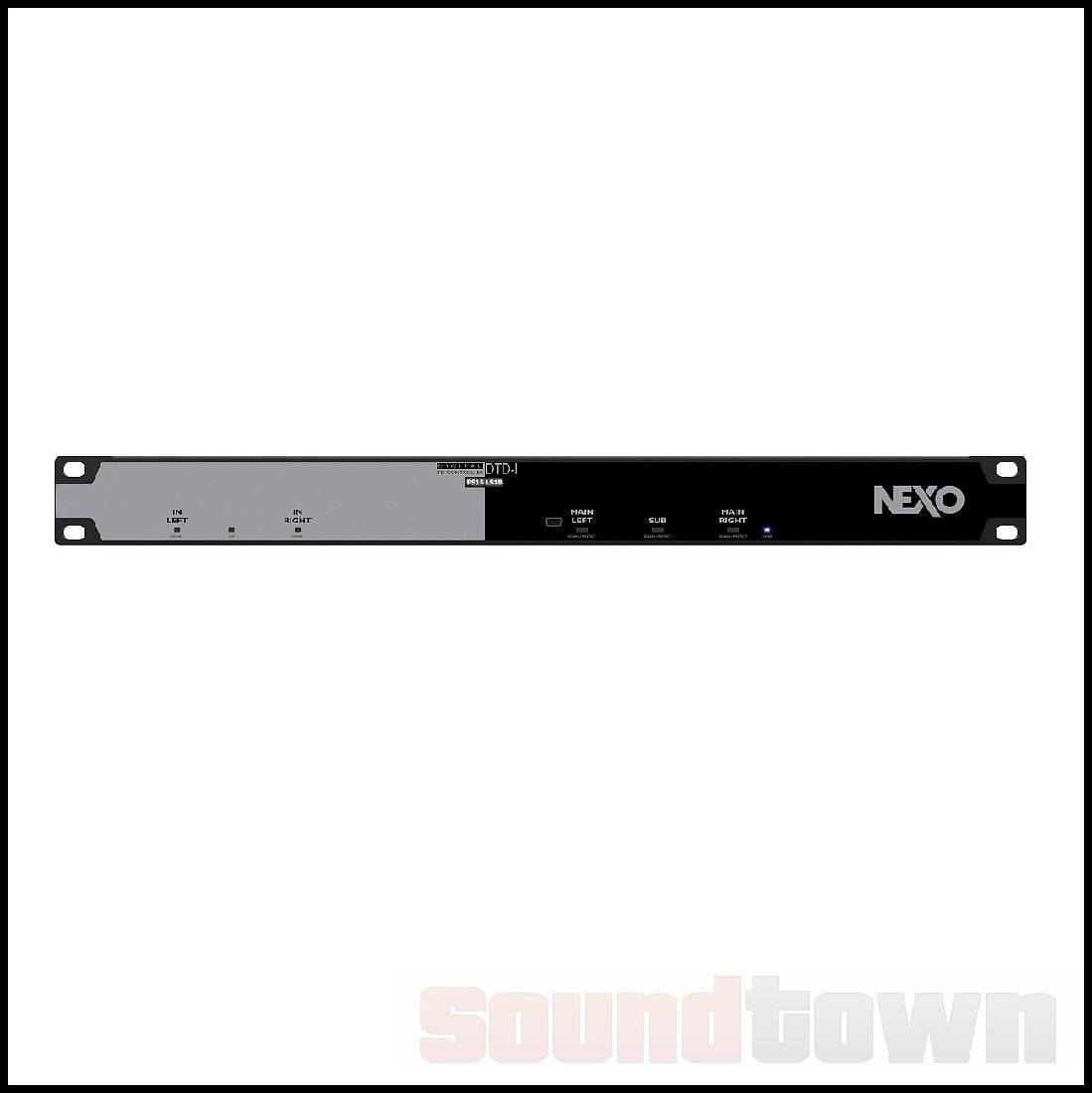 NEXO DTD-I LOUDSPEAKER CONTROL PROCESSOR (STANDARD INSTALL VERSION) – Soundtown Australia